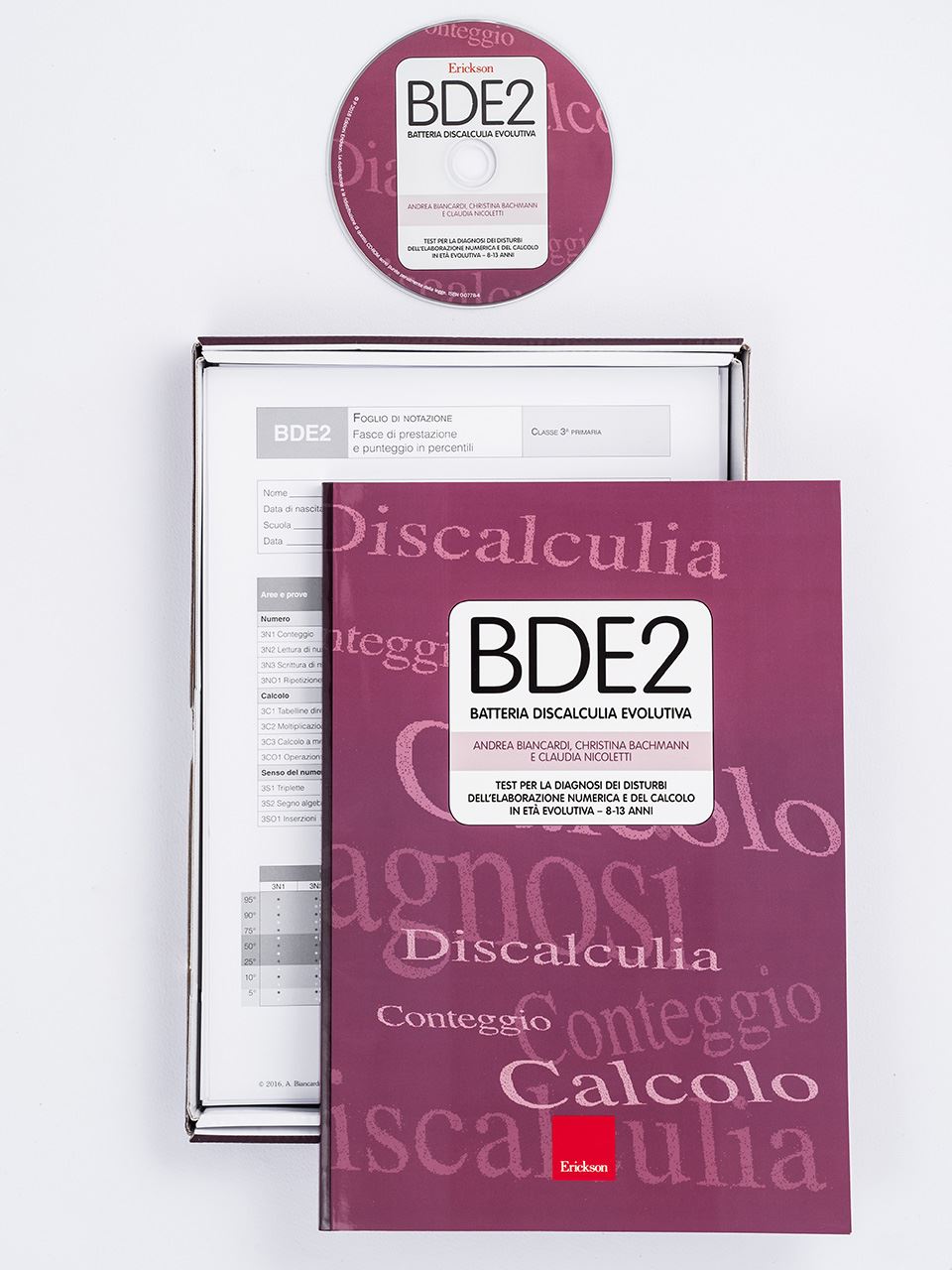 BDE 2 - Batteria discalculia evolutiva - Test - Erickson