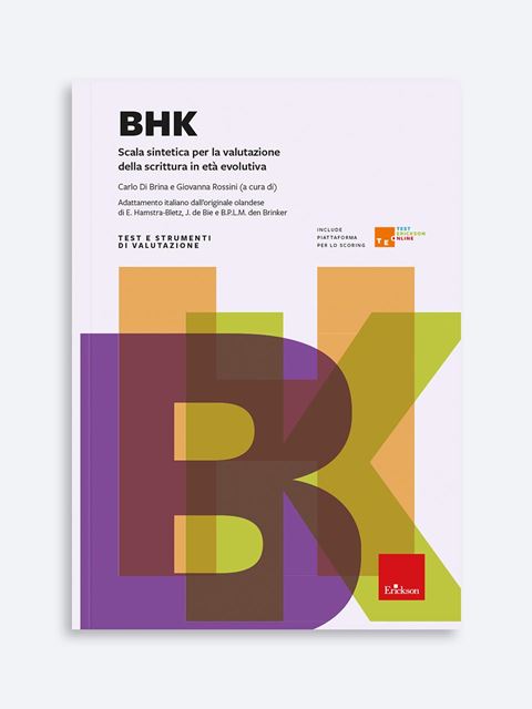 Test Bhk | Scala sintetica valutazione scrittura in età evolutiva