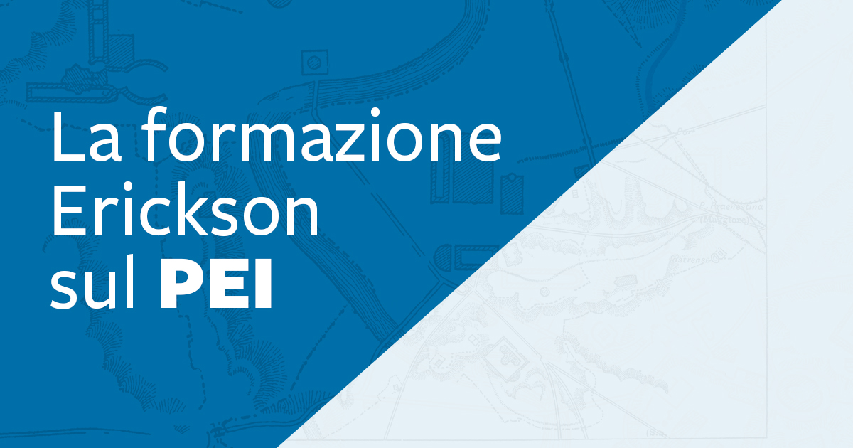 Formazione Erickson sul PEI: Competenze per l'Inclusione