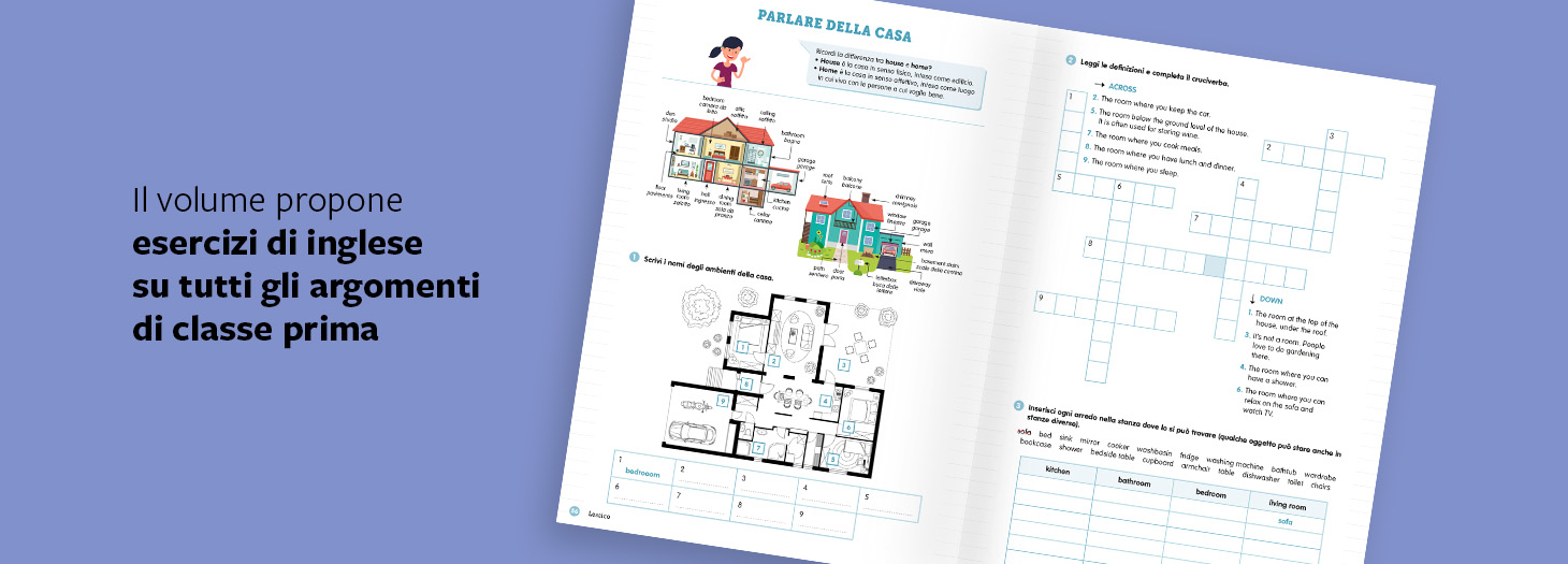 Esercizi di inglese 1 - supporto didattico per la scuola | Erickson