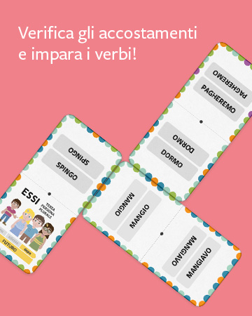 Giocadomino - Verbi | imparare i verbi divertendosi | da 7 anni
