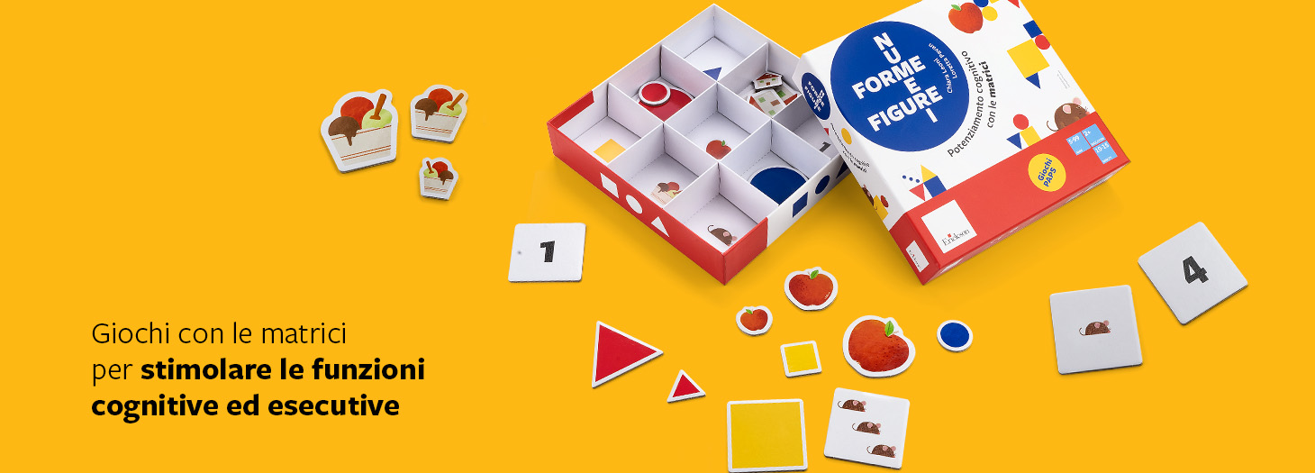 Forme figure numeri - gioco educativo Erickson