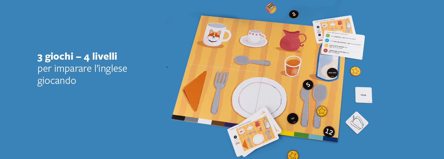 Gioco Inglese per bambini: gioca e impara | Erickson
